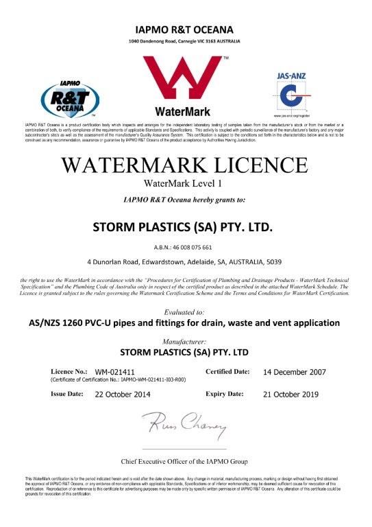 Storm Plastics | Manufacturers of Specialised PVC-U Plumbing Products ...